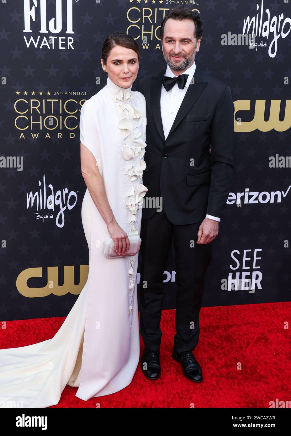 SANTA MONICA, LOS ANGELES, CALIFORNIA, USA - JANUARY 14: Keri Russell ...