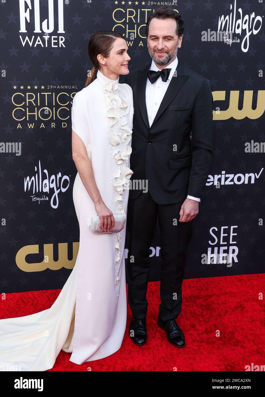 SANTA MONICA, LOS ANGELES, CALIFORNIA, USA - JANUARY 14: Keri Russell ...