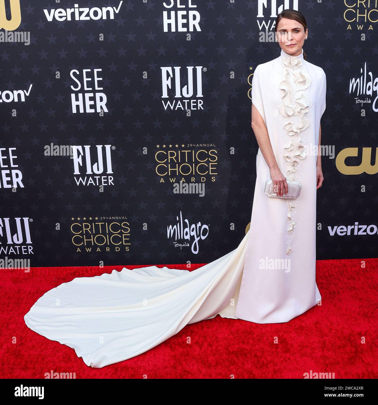 SANTA MONICA, LOS ANGELES, CALIFORNIA, USA - JANUARY 14: Keri Russell ...