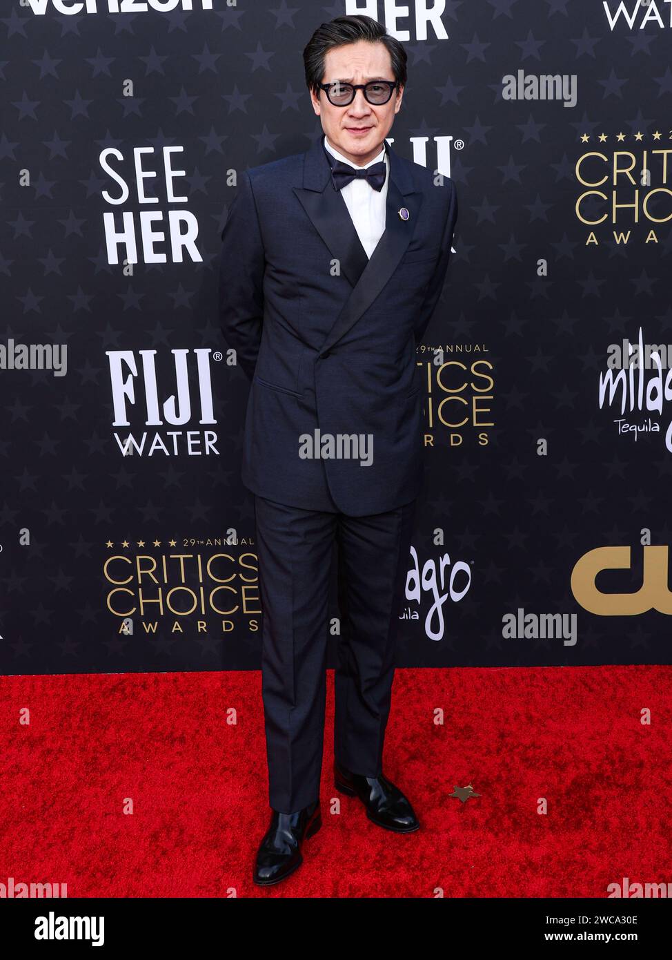 SANTA MONICA, LOS ANGELES, CALIFORNIA, USA - JANUARY 14: Ke Huy Quan ...