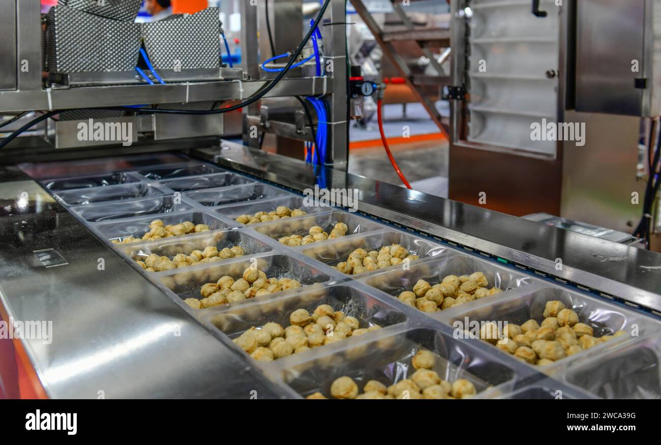 Industrial meat production hi-res stock photography and images - Alamy