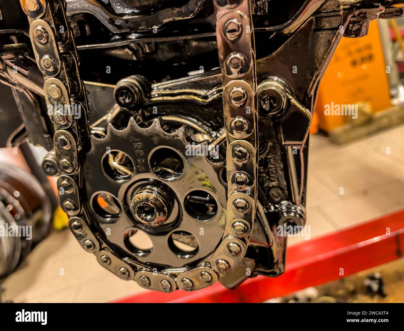 Illustrating the concept of poor maintenance with a dirty and worn car ...