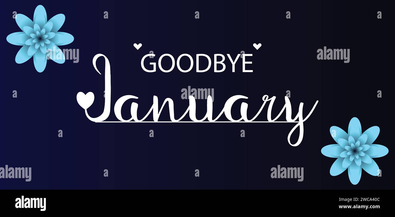 January vector vectors hi-res stock photography and images - Alamy
