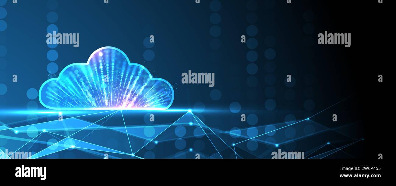 Abstract vector background. Futuristic technology style. Elegant ...