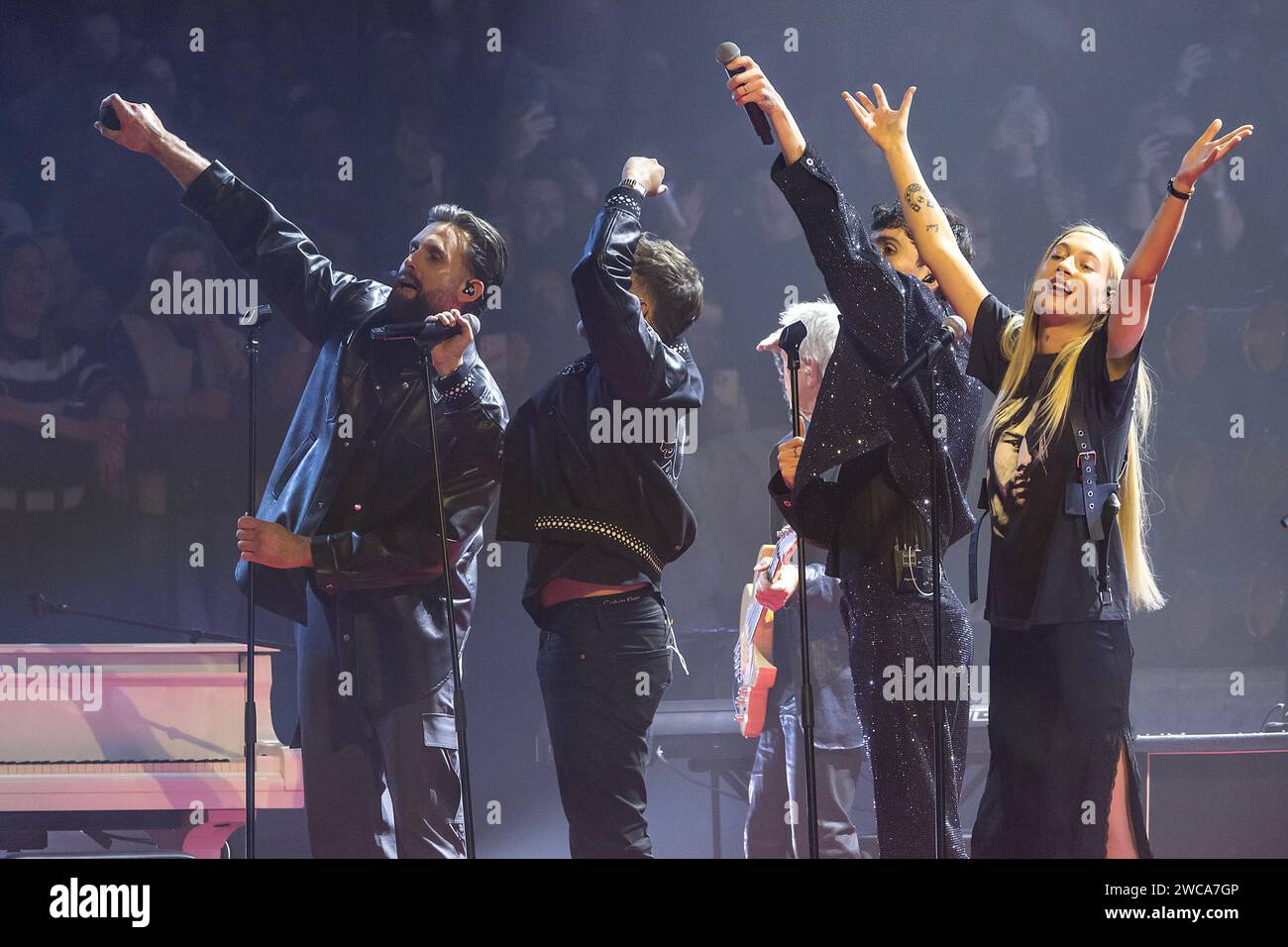 Rotterdam, the Netherlands, 11-01-2024 Vrienden van Amstel Live 2024 ...