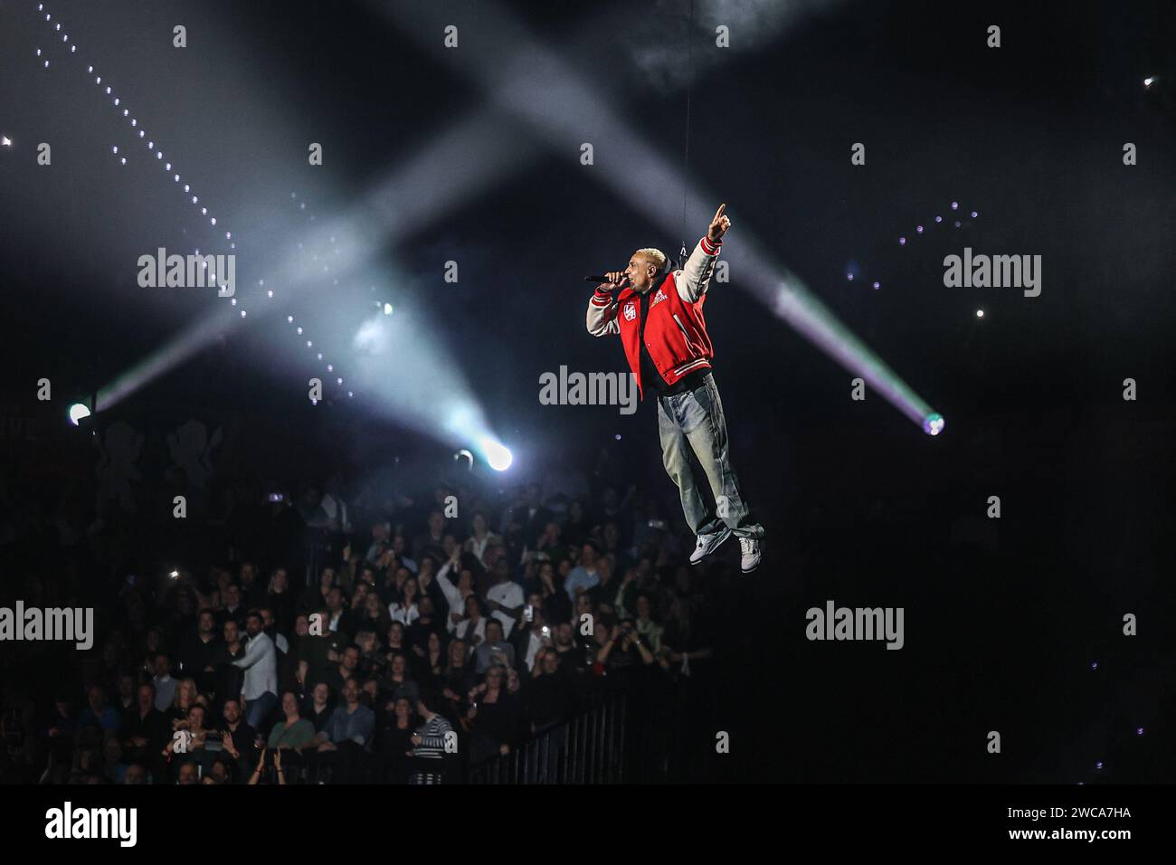 Rotterdam, the Netherlands, 11-01-2024 Vrienden van Amstel Live 2024 ...