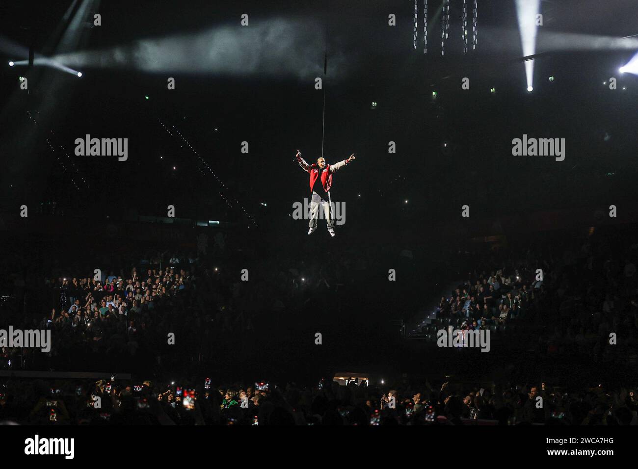 Rotterdam, the Netherlands, 11-01-2024 Vrienden van Amstel Live 2024 ...