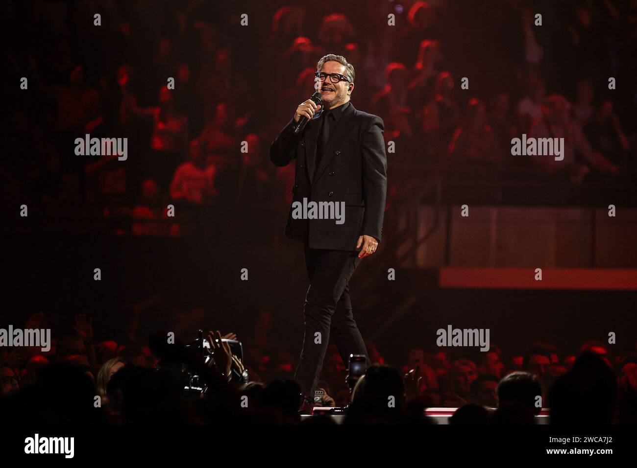 Rotterdam, the Netherlands, 11-01-2024 Vrienden van Amstel Live 2024 ...