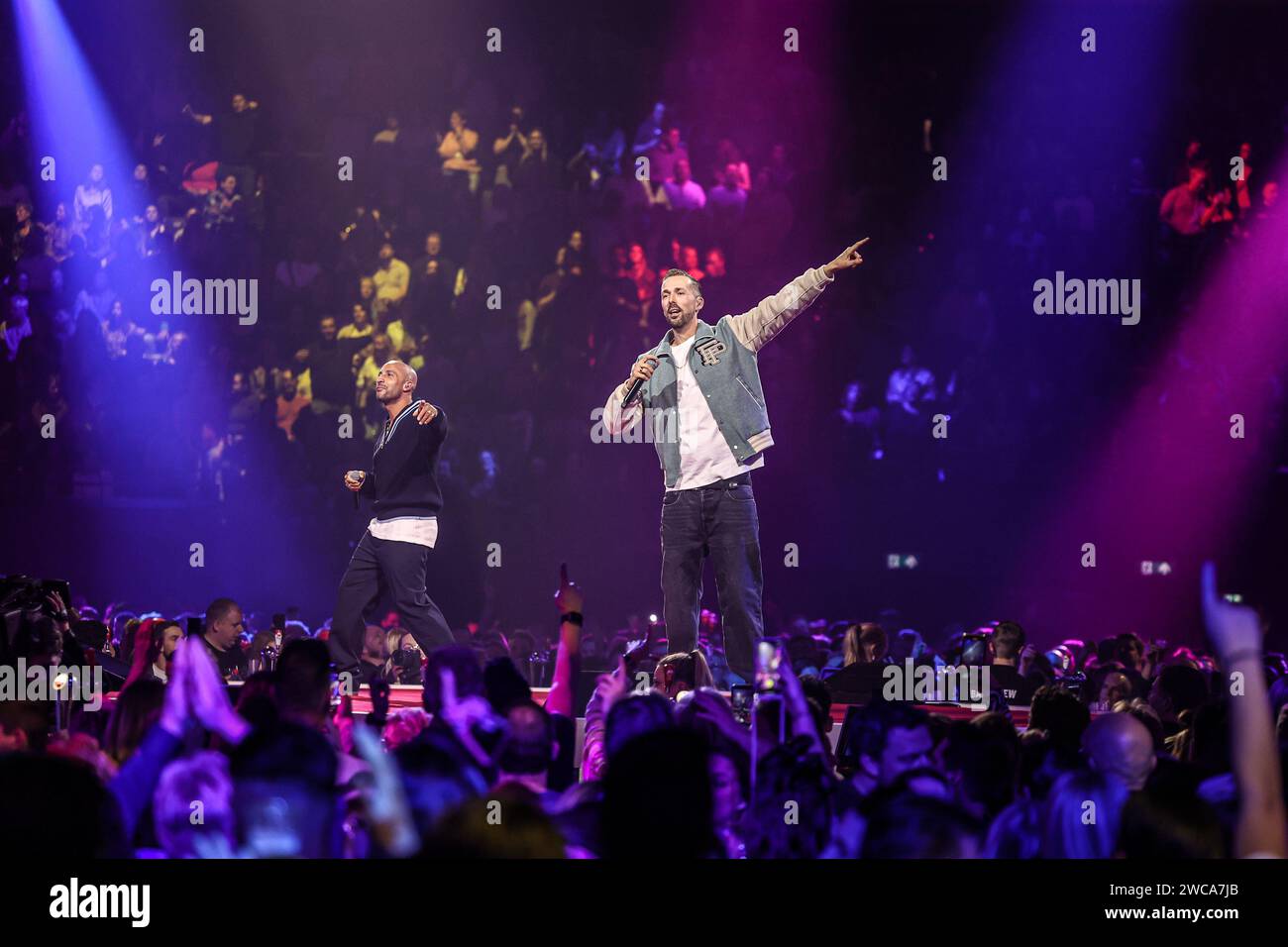 Rotterdam, the Netherlands, 11-01-2024 Vrienden van Amstel Live 2024 ...