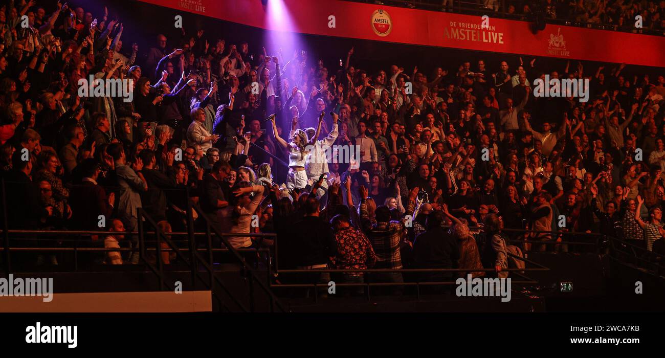 Rotterdam, the Netherlands, 11-01-2024 Vrienden van Amstel Live 2024 ...