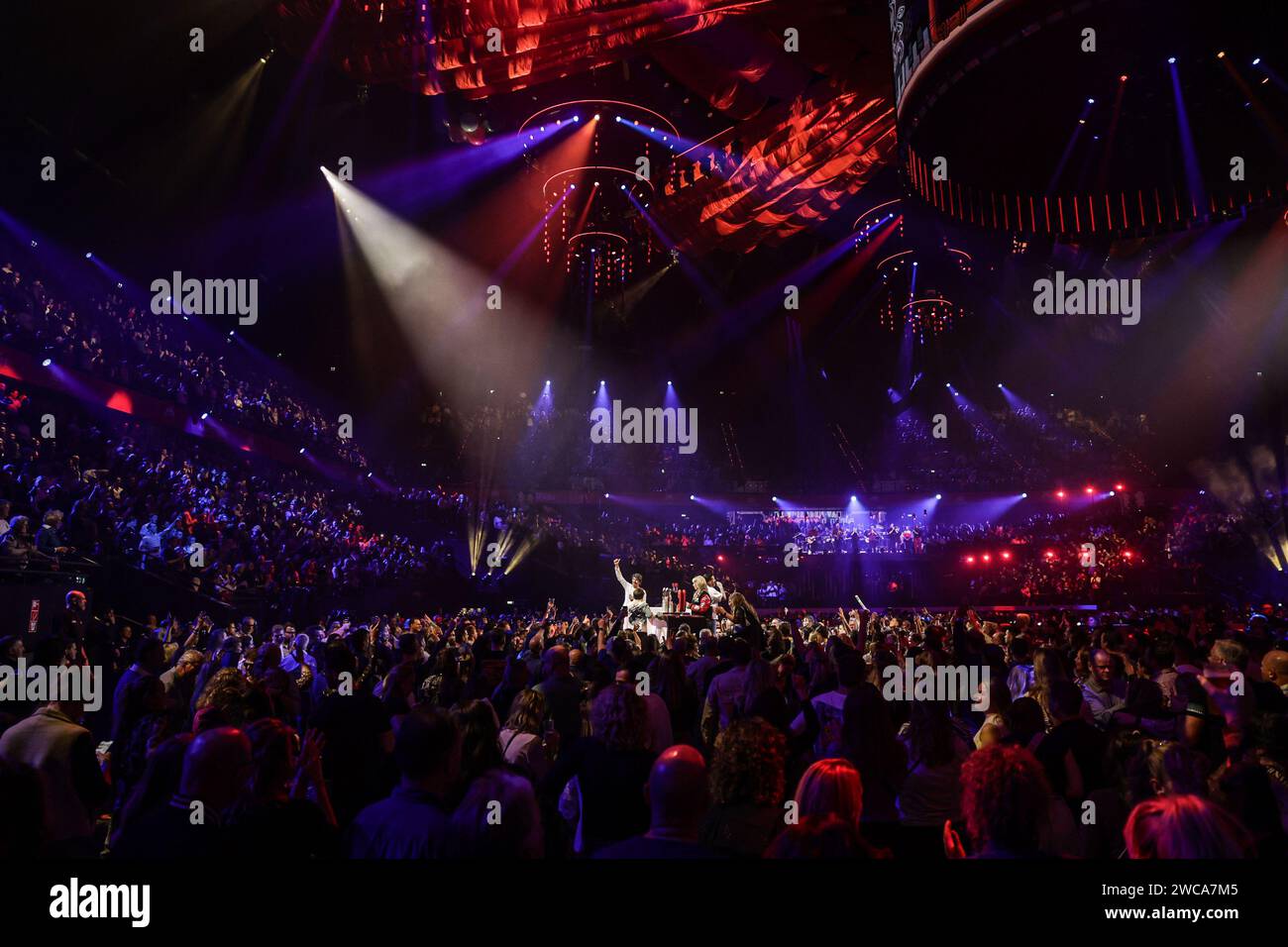 Rotterdam, the Netherlands, 11-01-2024 Vrienden van Amstel Live 2024 ...