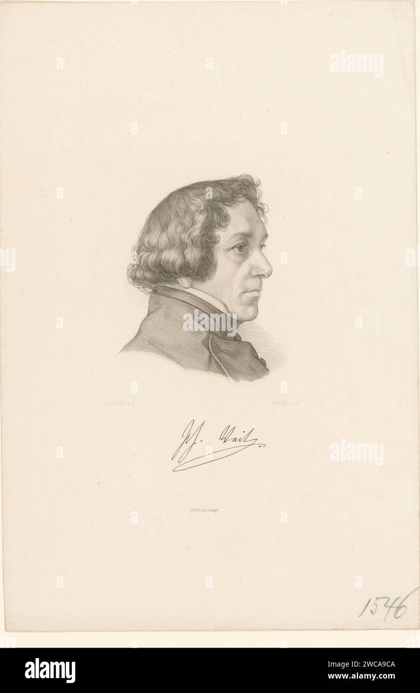 PortraT van Philipp Veit, Eugen Eduard Schaeffer, After Edward Jakob ...