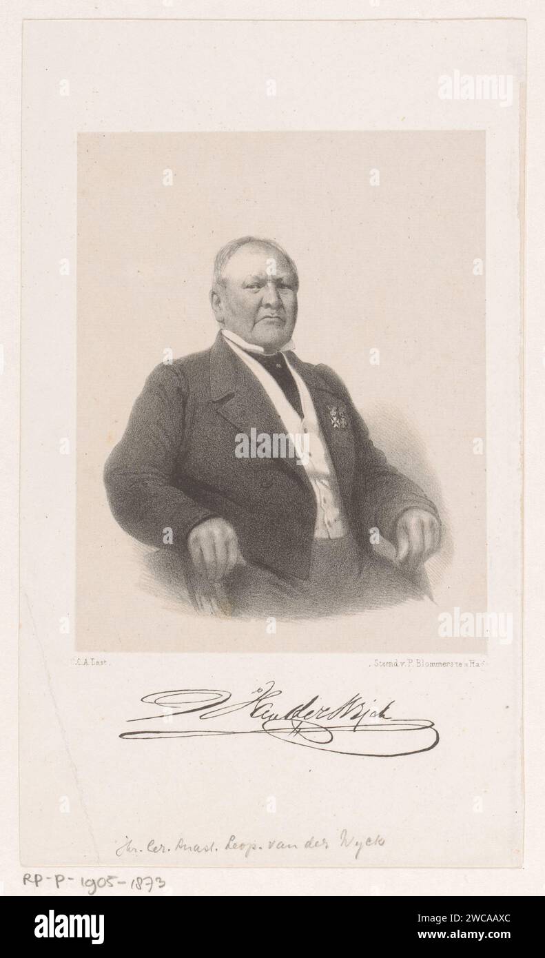 Portrait of Carel Anastasius Leopold van der Wijck, Carel Christiaan ...