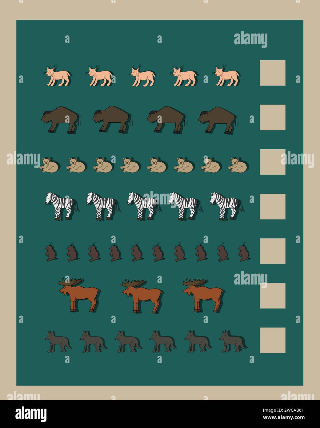 Mathematical tasks for preschool children. Teaching a child to count ...