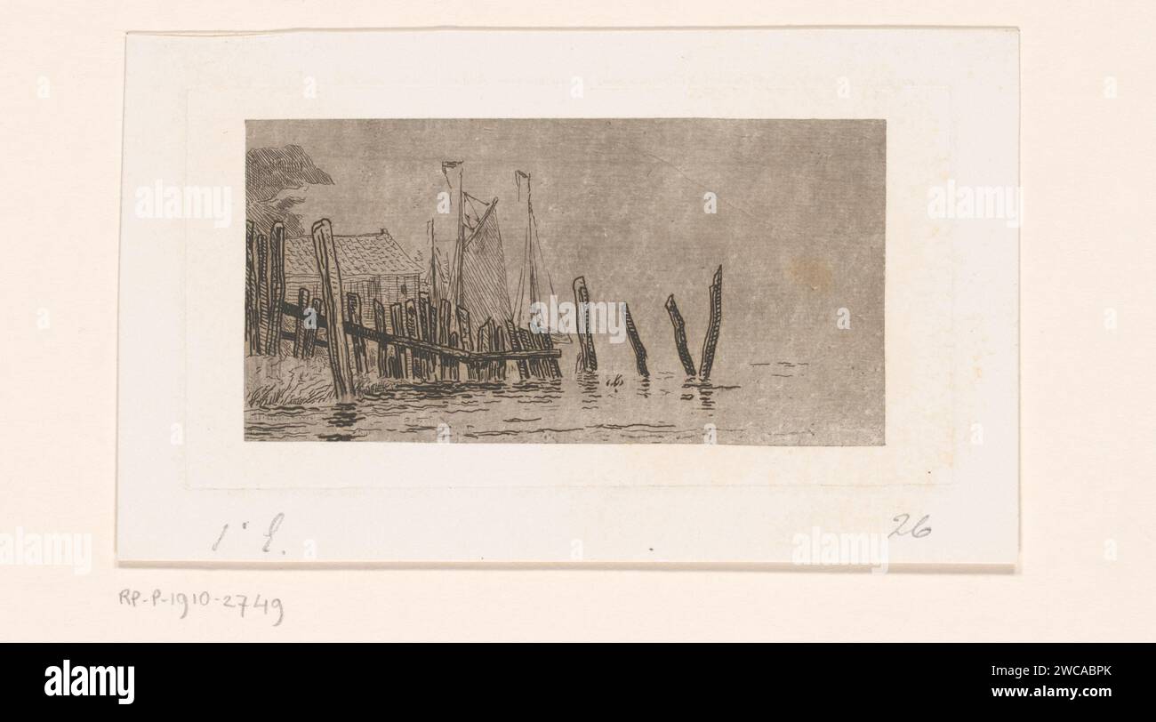 Stakess at Burcht aan de Schelde, Carel Nicolaas Storm of 's-Gravesande ...