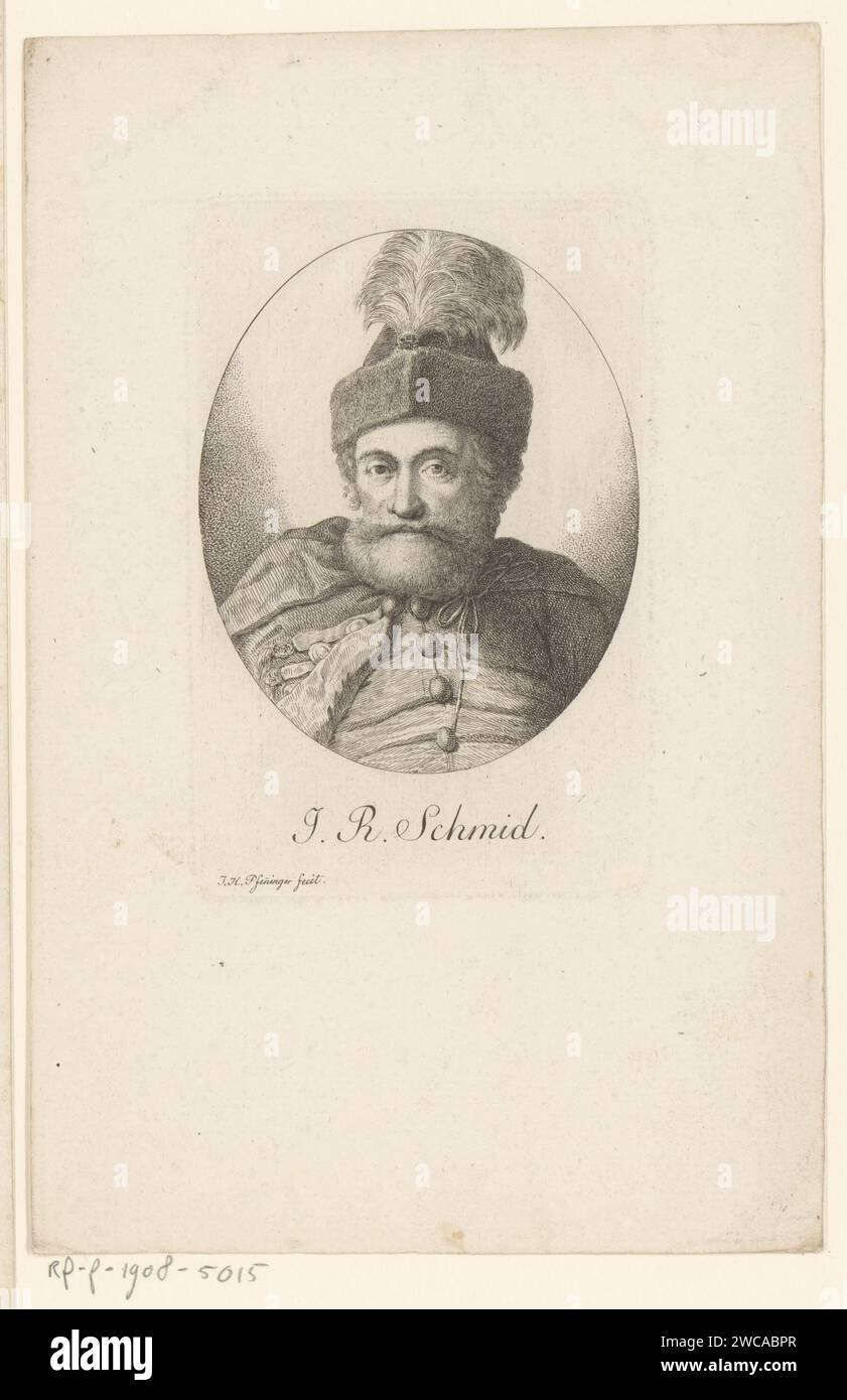 Portrait van Johan Rudolf Schmid, Freiherr von Schwartenhorn, Heinrich ...