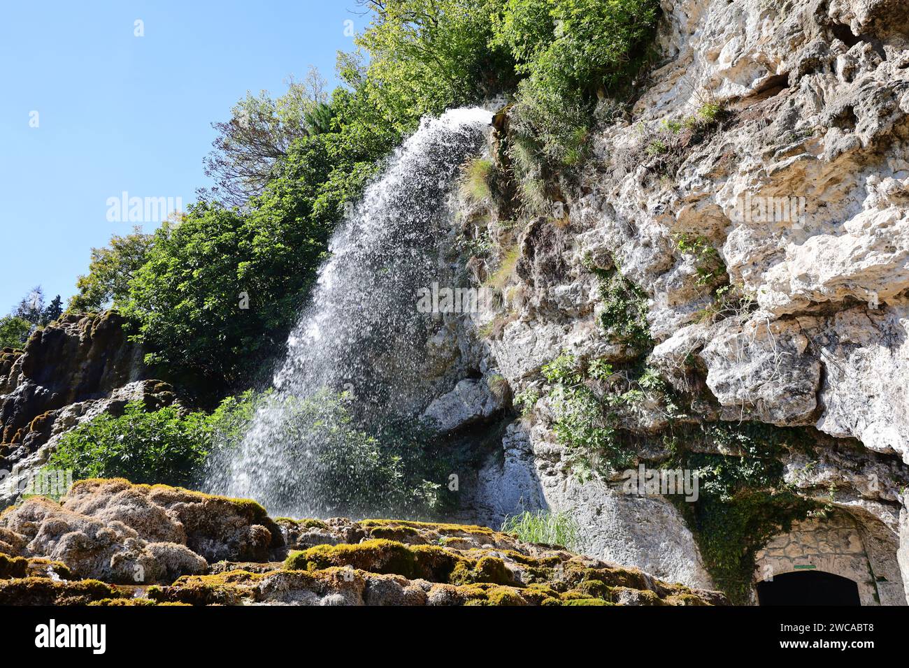 The garden of petrifying fountains is a private park with an area of ...