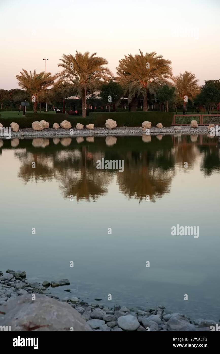 Quranic Park, Dubai, United Arab Emirates, January 12, 2024, The ...