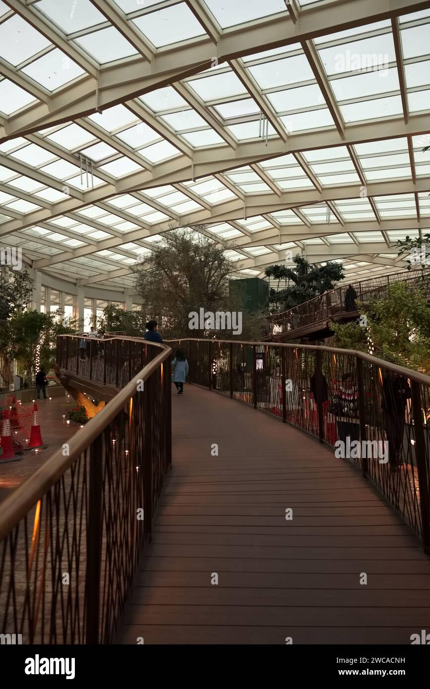 Quranic Park, Dubai, United Arab Emirates, January 12, 2024, The ...