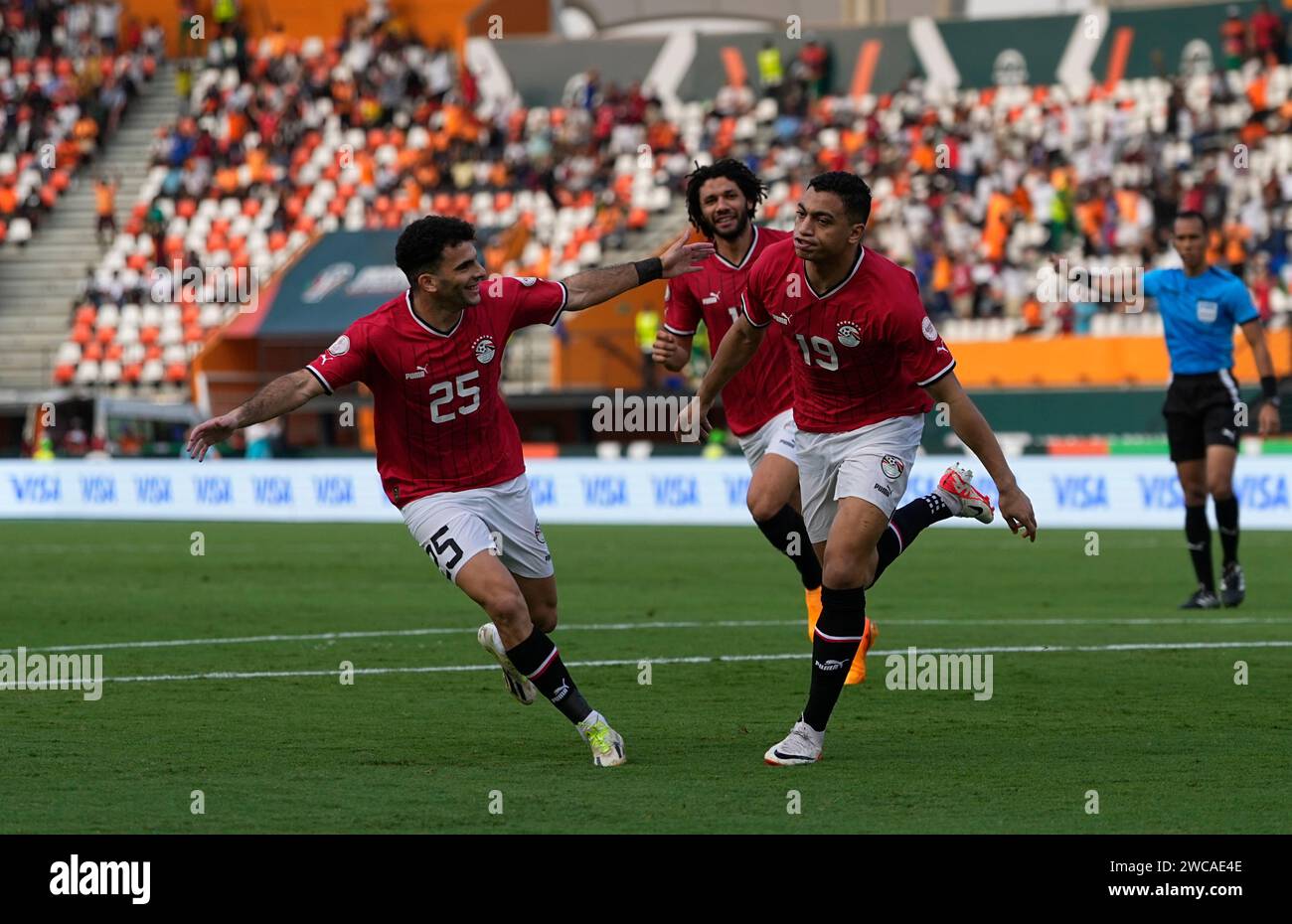 January 14 2024: Mostafa Mohamed Mohamed Ahmed Abdalla (Egypt) scores ...