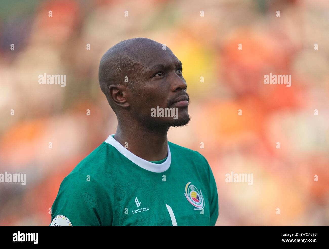 January 14 2024: Ernan Alberto Siluane (Mozambique) looks on during a ...