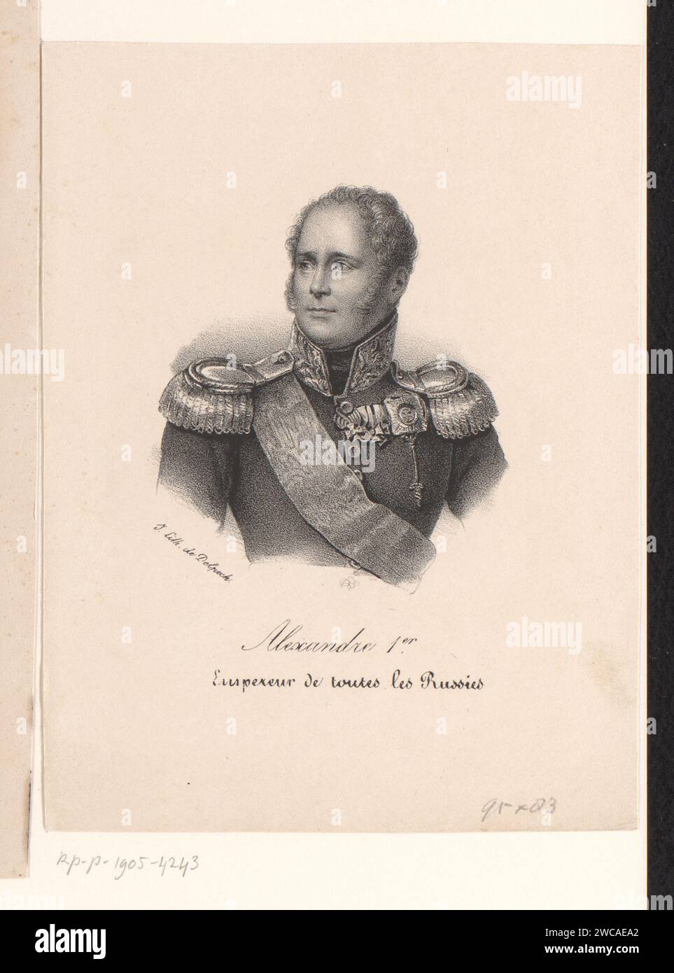 Alexander tsaar van rusland hi-res stock photography and images - Alamy
