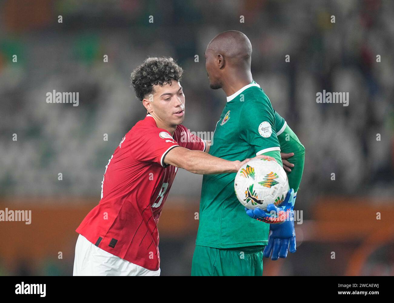 January 14 2024: Emam Ashour Metwaly Abdelghany (Egypt) and Ernan ...