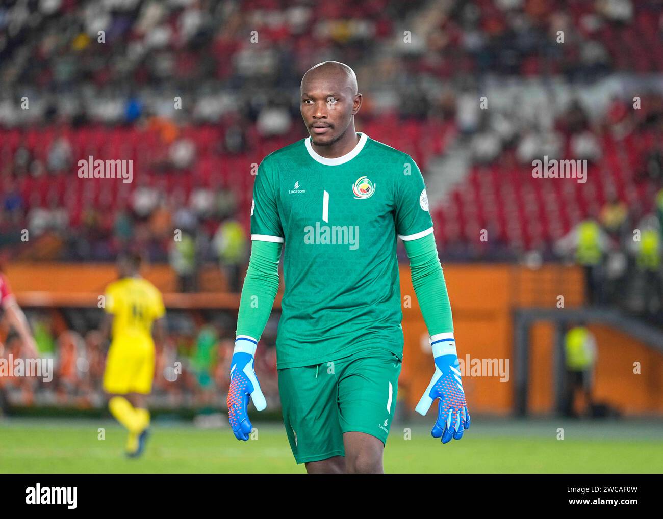 January 14 2024: Ernan Alberto Siluane (Mozambique) looks on during a ...