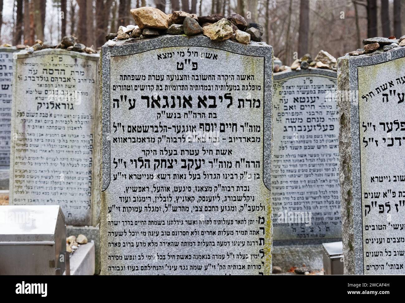 Kiryas nitra cemetery hi-res stock photography and images - Alamy