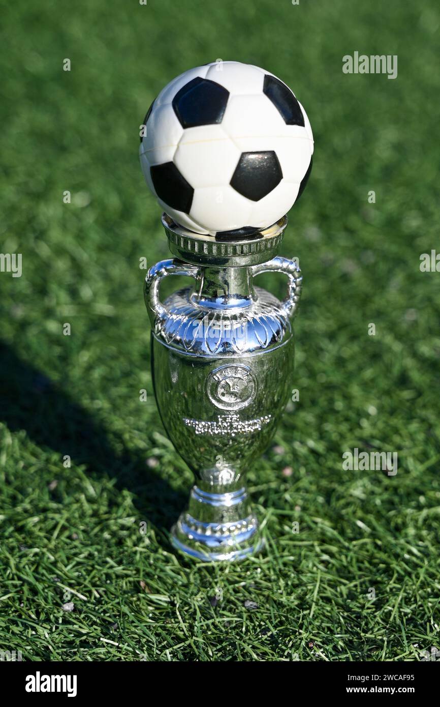 European football championship trophy hi-res stock photography and ...
