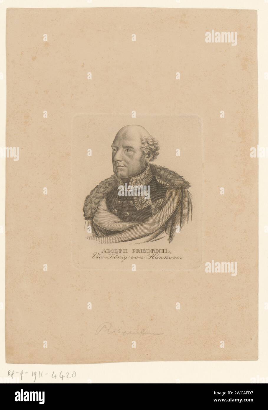 Portrait of Adolf Frederik, Duke of Cambridge, Ernst Ludwig ...