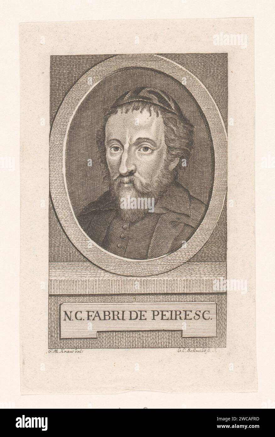 Portret Van Nicolas-Claude Fabri PiRi the PIRIENC, Georg Christoph ...