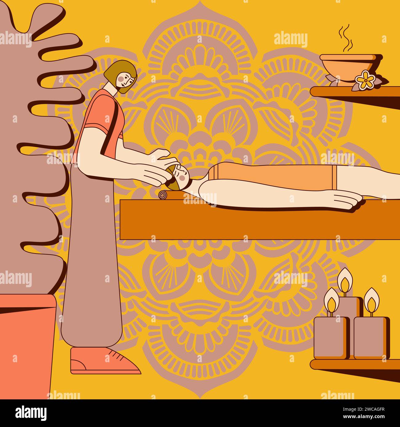 Relaxation massage and full-body treatment with professional massage ...