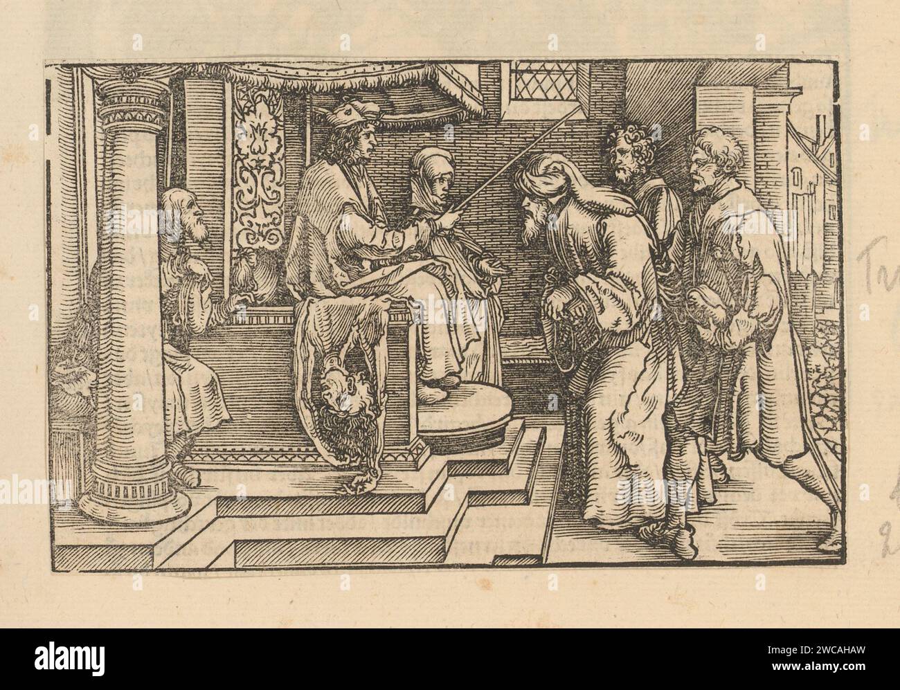 Judgment of Cambyses, Anonymous, Hans Weiditz (II), 1514 - 1532 print ...