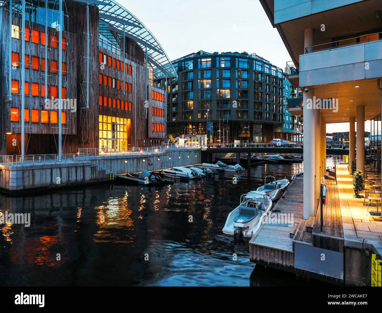 new city residential buildings, contemporary architecture. Modern ...