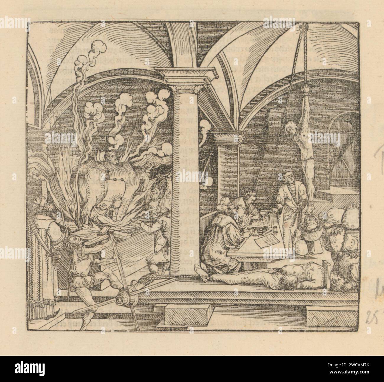 Medieval torture boiling hi-res stock photography and images - Alamy