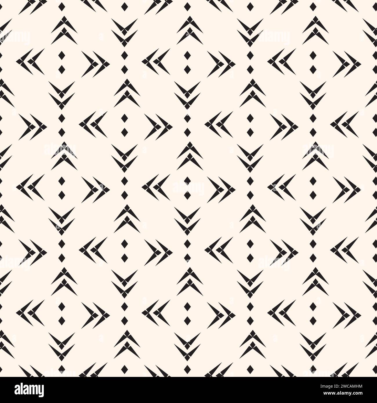 Vector minimal geometric seamless pattern. Small linear element modern ...