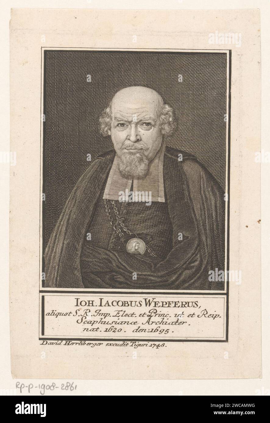 Portrait of johann jakob wepfer hi-res stock photography and images - Alamy