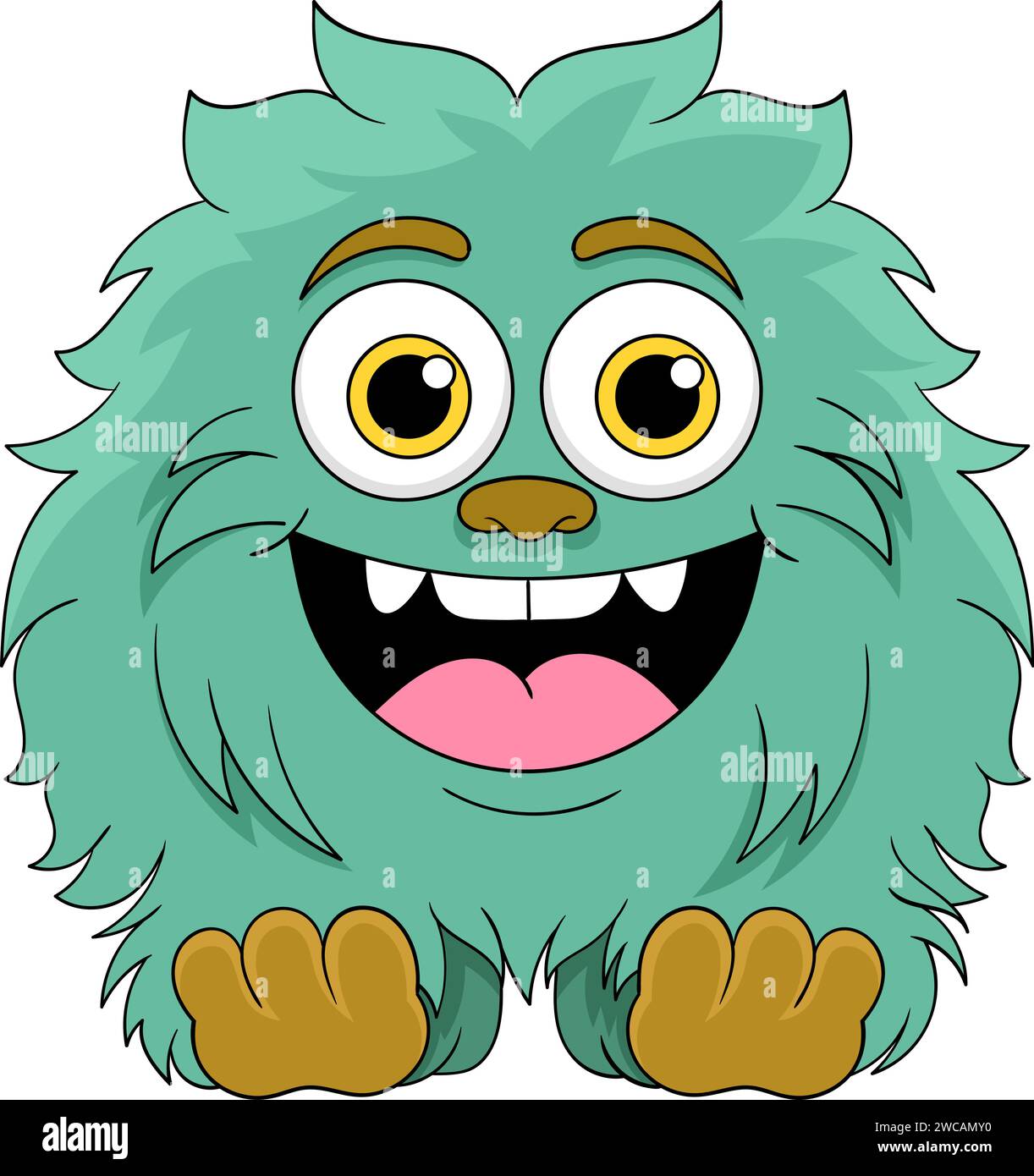 Fur monster hi-res stock photography and images - Alamy