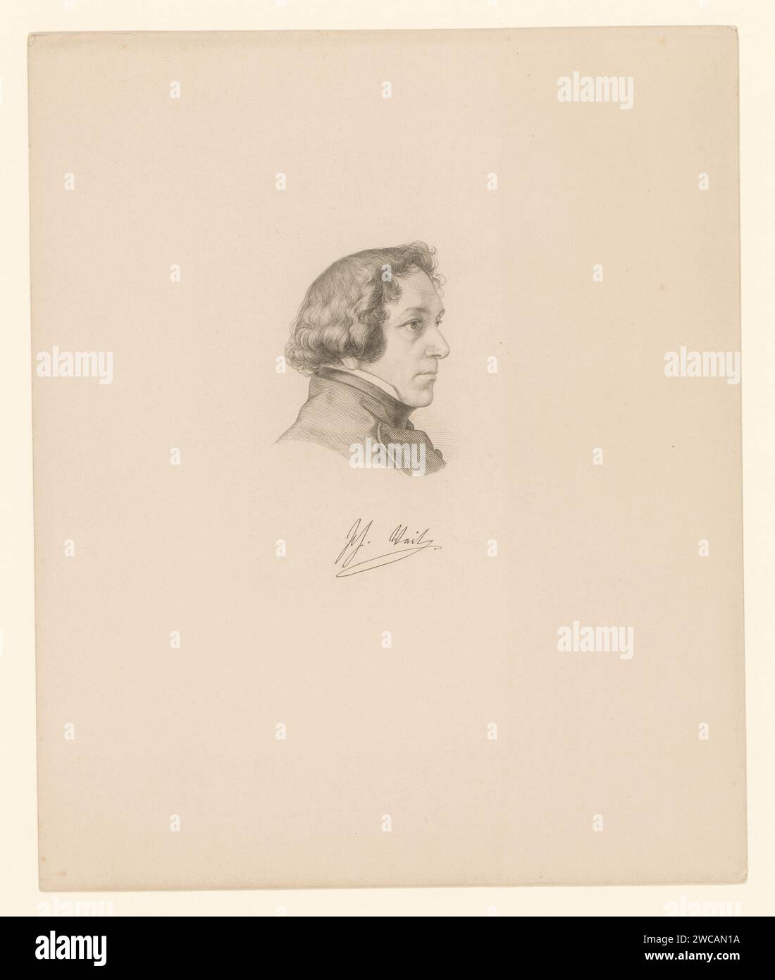 PortraT van Philipp Veit, Eugen Eduard Schaeffer, After Edward Jakob ...