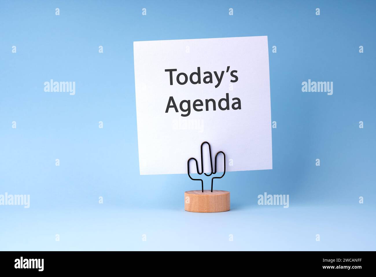 Todays meeting agenda hi-res stock photography and images - Alamy