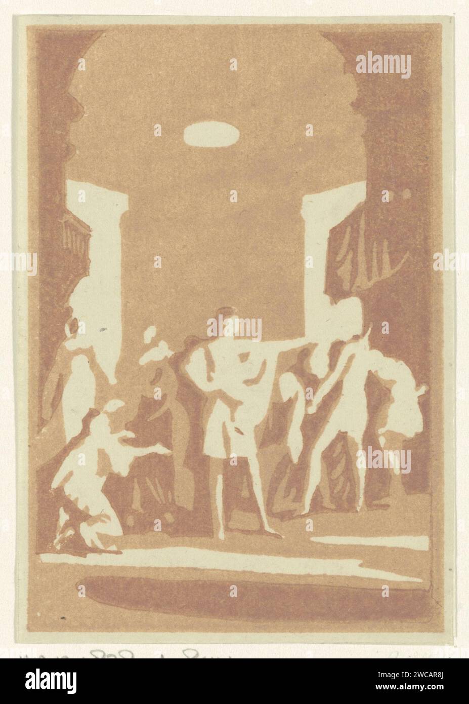 Sound blocks from Antipater, Abraham Delfos, After Monogram IW ...