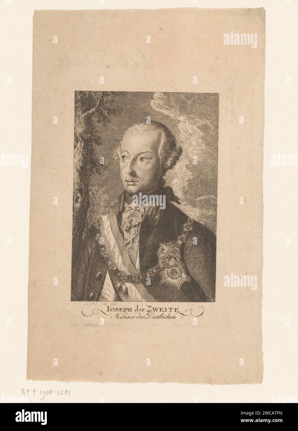 Joseph the second, Christian School, 1791 print Portrait of German ...