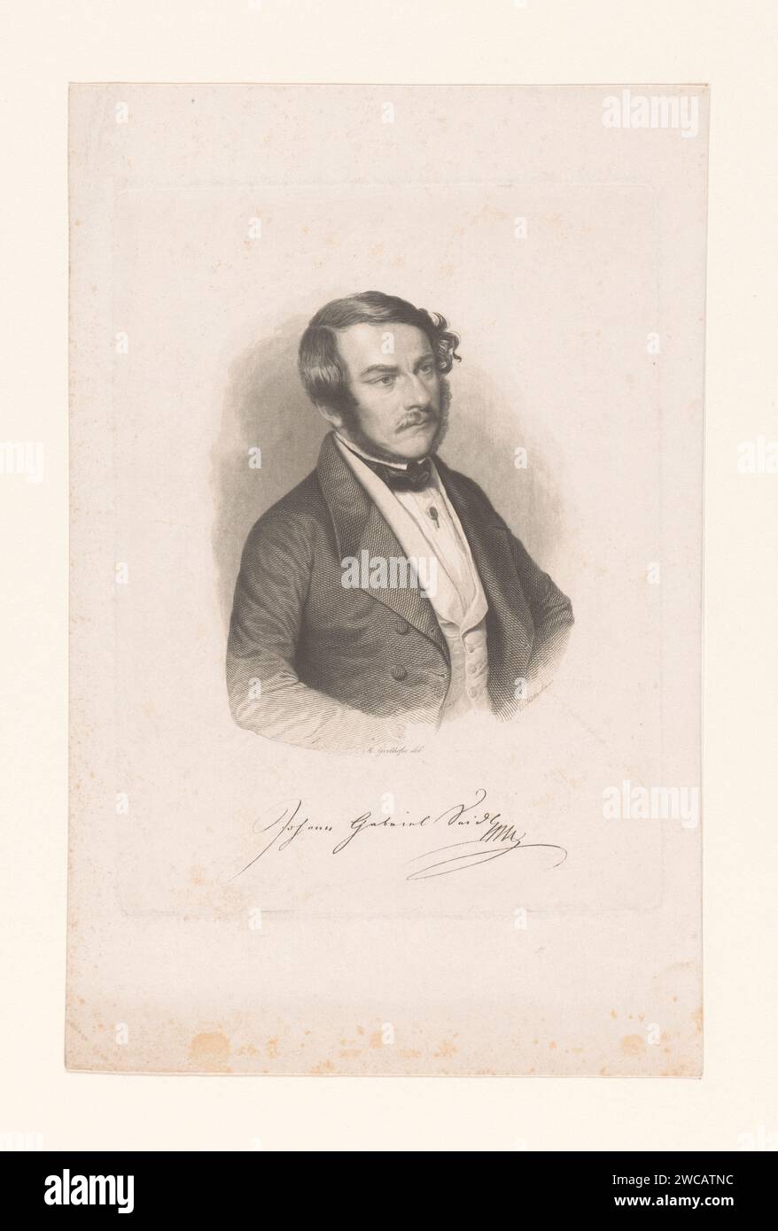 Portrait van Johann Gabriel Seidl, Carl Kotterba, after Matthias ...