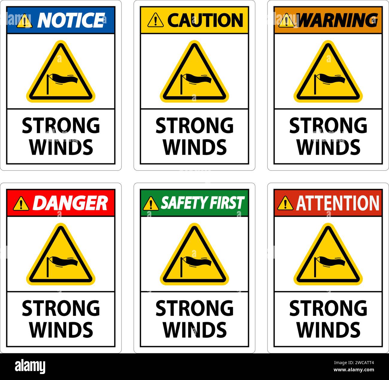 Surf caution flag Stock Vector Images - Alamy