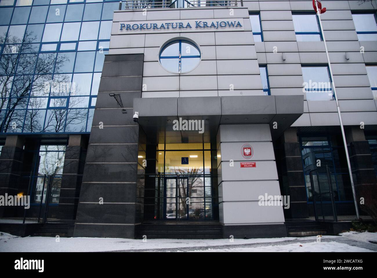 National Public Prosecutor Office In Warsaw. A general view of the ...