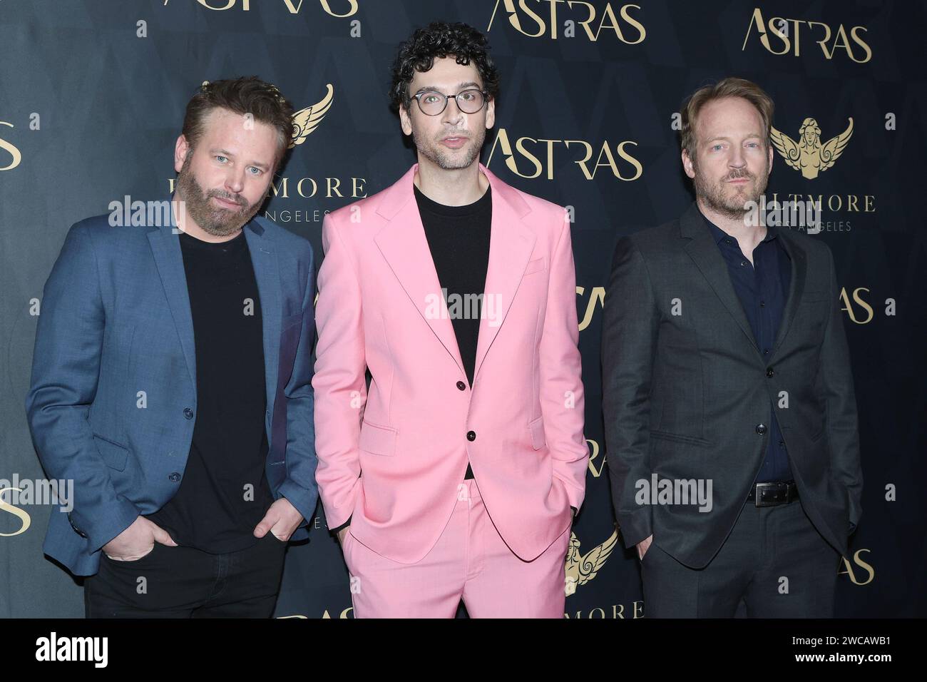 LOS ANGELES - JAN 6: Brent Morin, Rick Glassman, David Sullivan at the ...