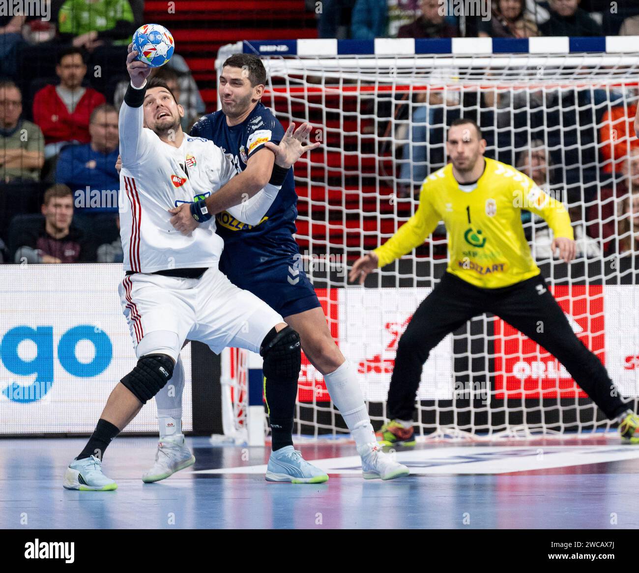 Muenchen, Deutschland. 14th Jan, 2024. Bence Banhidi (Ungarn/Hungary ...