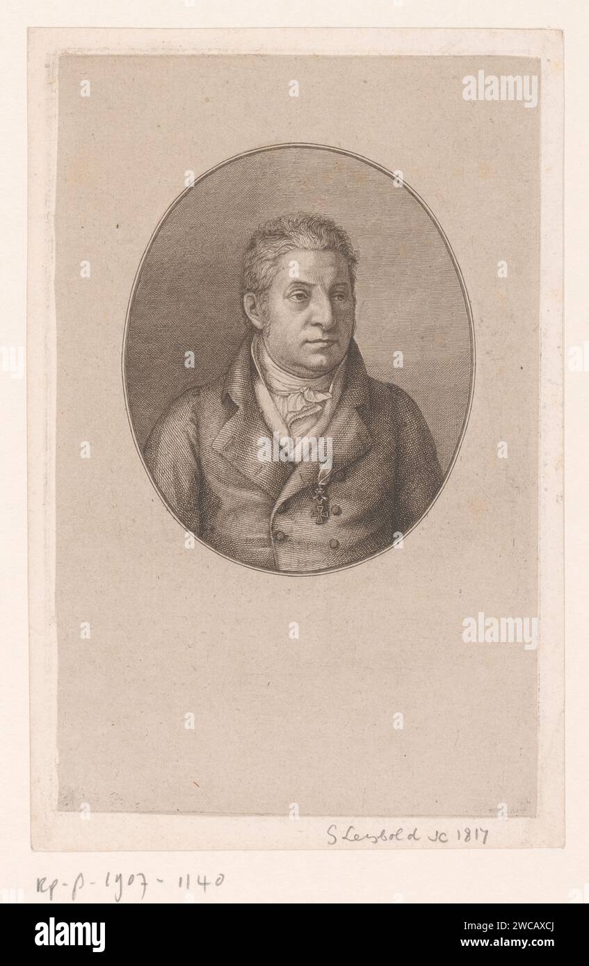 PortraT van Adam von Bartsch, Heinrich Gustav Adolf Leybold, 1804 ...