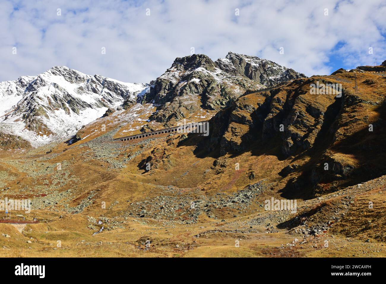 The Great St Bernard Pass is the third highest road pass in Switzerland ...